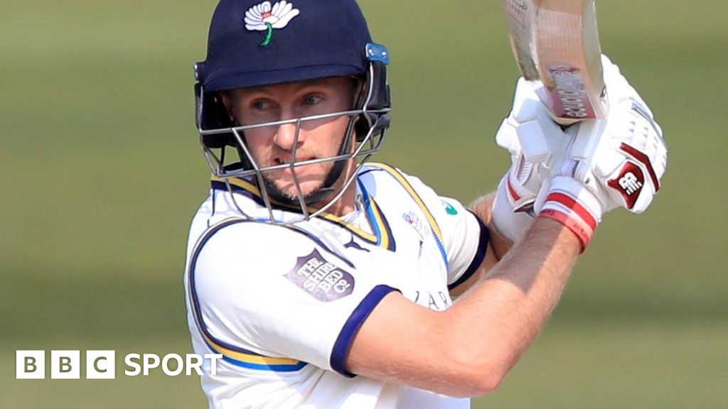 County Championship: Joe Root scores 130 not out in Yorkshire's draw at ...