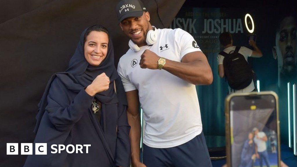 Anthony Joshua: Heavyweight responds to concerns over Saudi Arabia ...
