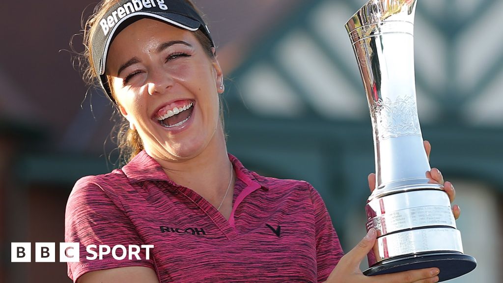 Georgia Hall: The Women's British Open champion's 'Cinderella story ...