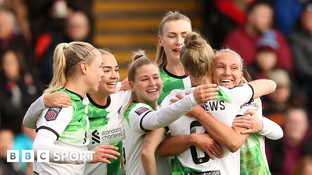 Aston Villa 1-4 Liverpool: Emma Koivisto double seals big Women's Super ...