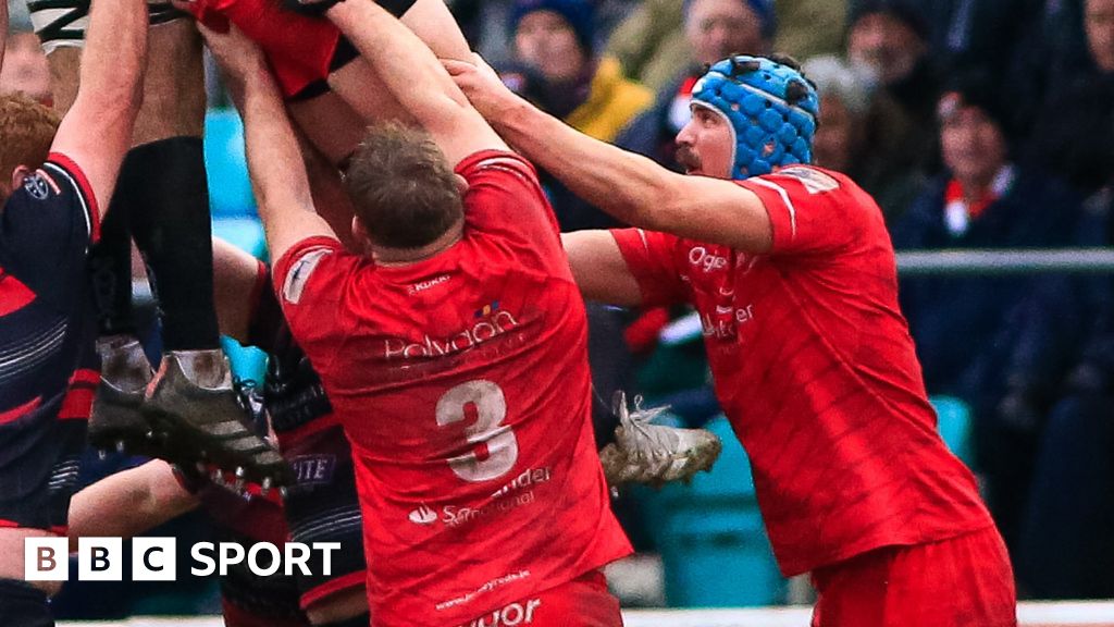 Jersey Reds 'back in the groove' after Cornish Pirates victory - BBC Sport