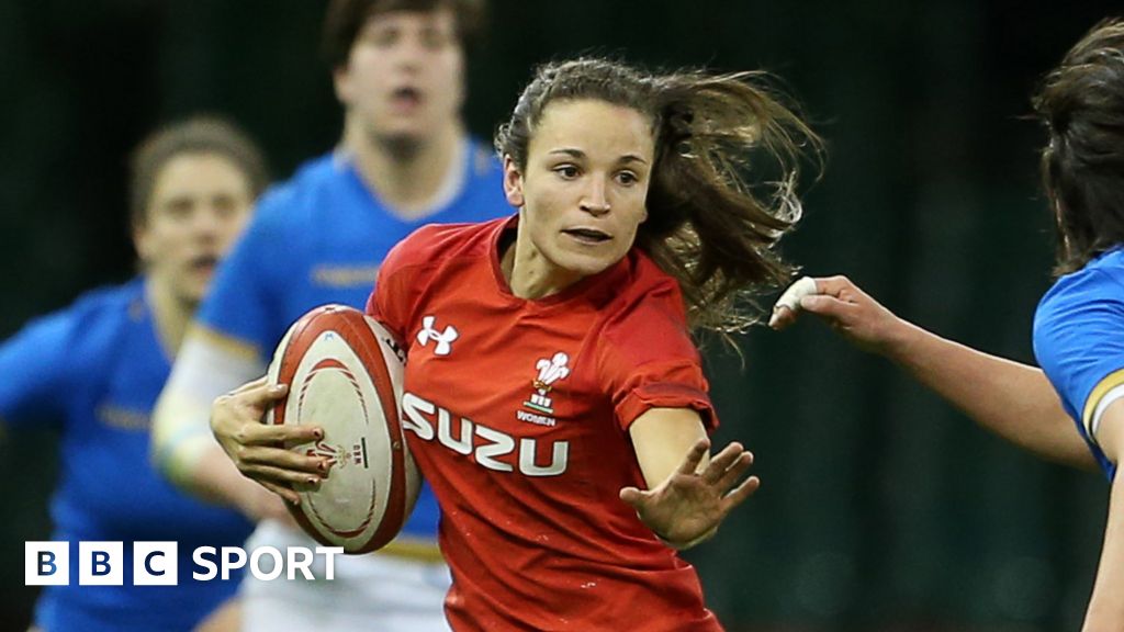 Dual rugby star Jaz Joyce 'living the dream' with Team Wales - BBC Sport