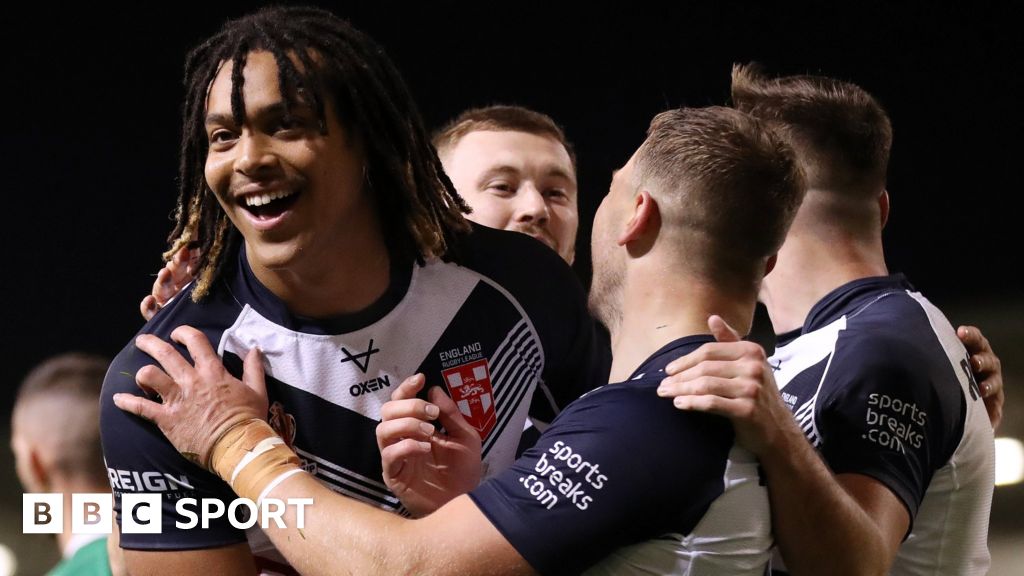 England 50-0 Fiji: Dominic Young stars on debut in Rugby League World ...