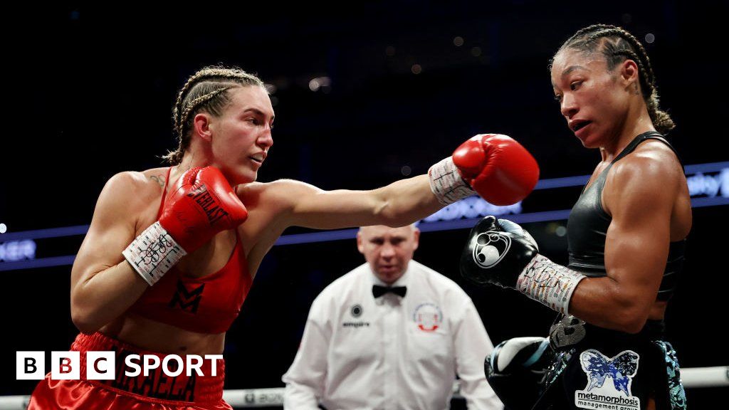 Mikaela Mayer v Alycia Baumgardner: Baumgardner becomes IBF, WBO and WBC unified champion - BBC ...