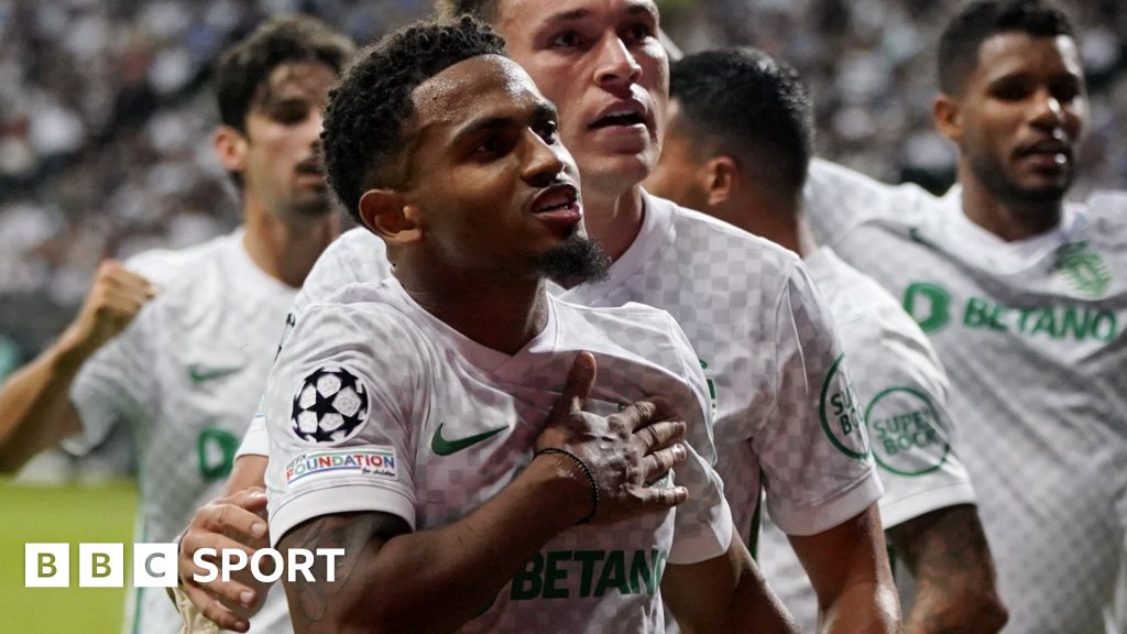 Eintracht Frankfurt 0-3 Sporting Lisbon: English winger Marcus Edwards ...
