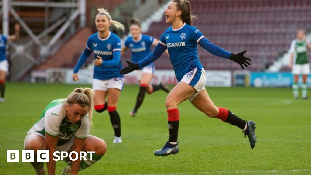 SWPL Cup final - Rangers 2-0 Hibernian: Glasgow side win trophy for ...