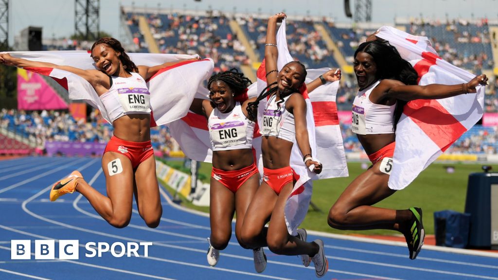 Commonwealth Games: Team England equal gold medal best after silver ...