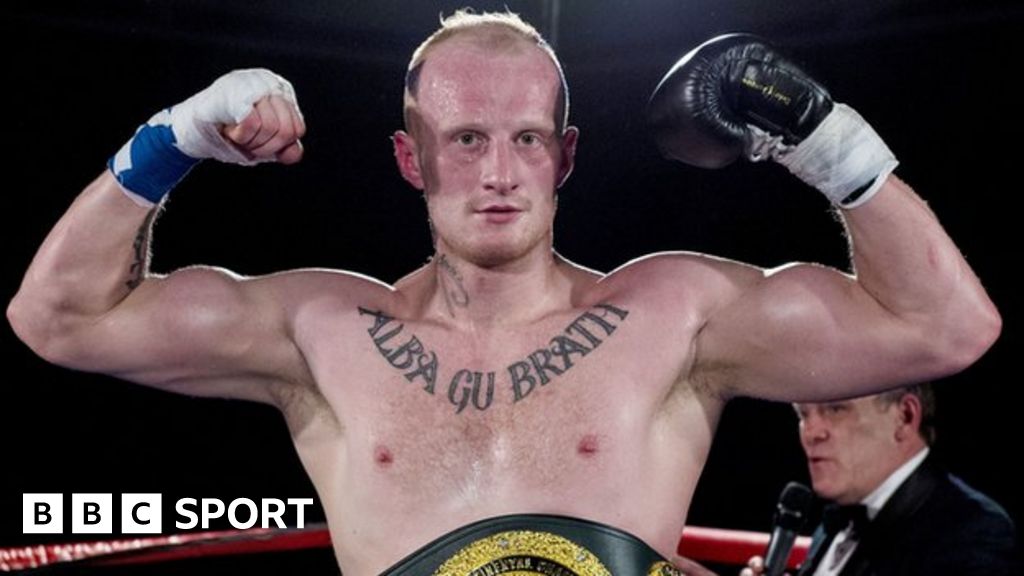 Gary Cornish 'talked' manager into Anthony Joshua fight - BBC Sport