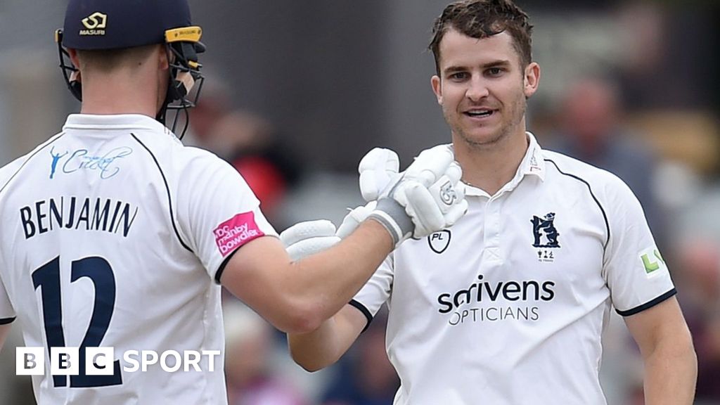 County Championship: Chris Benjamin and Sam Hain make tons as ...