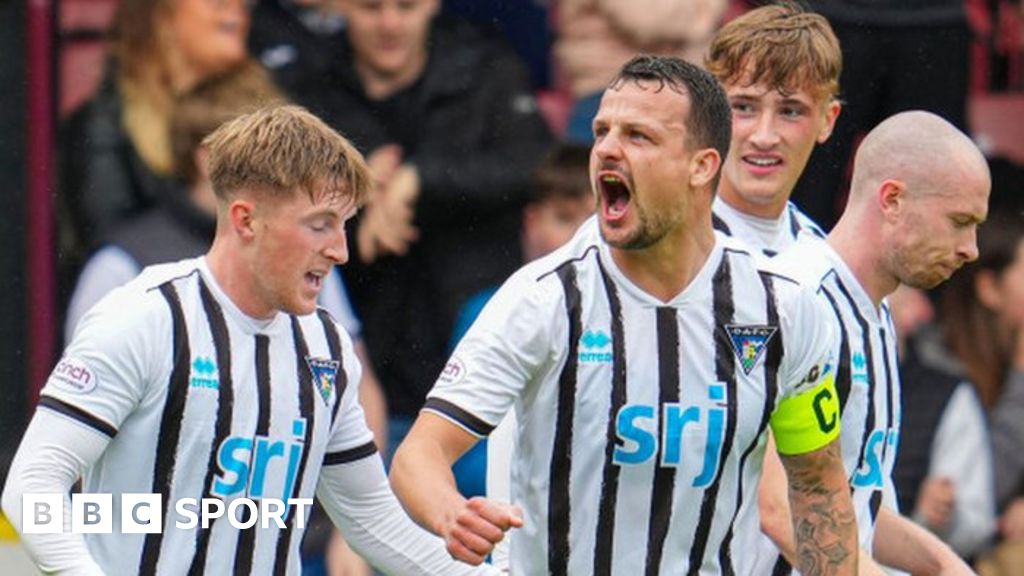 Dunfermline Athletic 2-1 Airdrieonians: Hosts emerge on top in battle ...