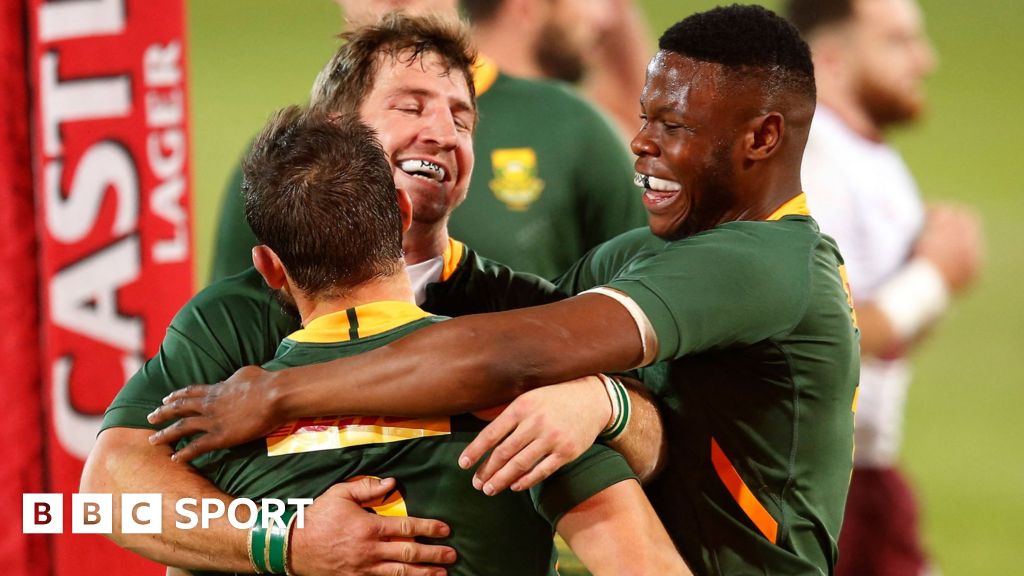 South Africa 40-9 Georgia: Springboks begin British and Irish Lions ...