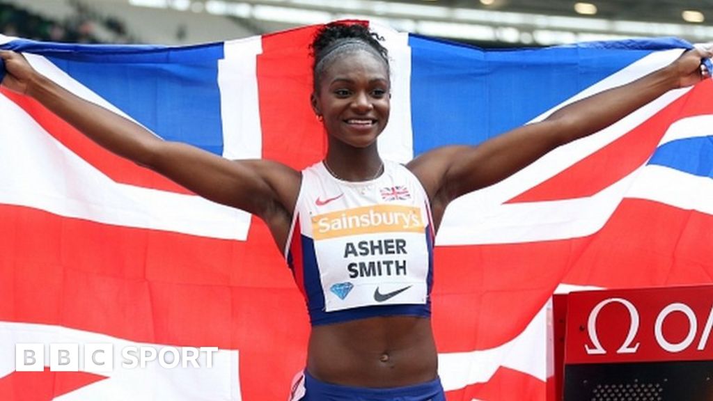 Anniversary Games: Asher-Smith and Proctor set GB records - BBC Sport