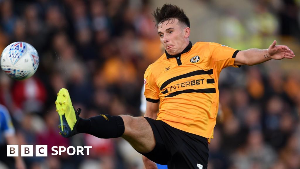 Mark Harris: Wales U21 forward hoping to earn Newport County recall ...