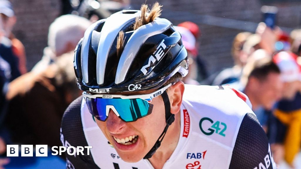 Tadej Pogacar says he is 'lucky' to only break wrist in Liege-Bastogne ...