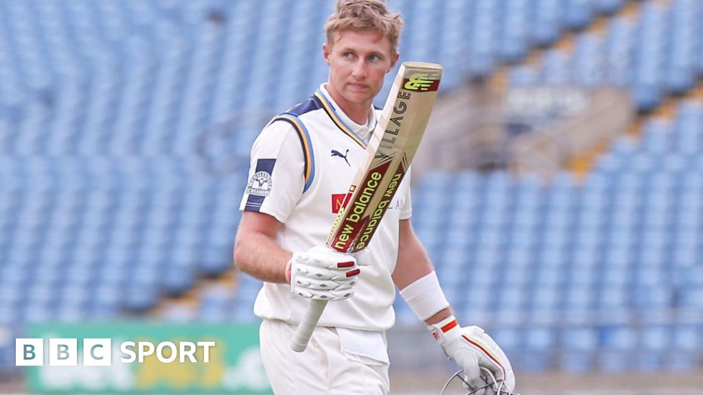 County Championship: Joe Root hits 213 before rain halts Yorkshire and ...