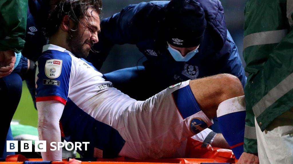 Bradley Dack: Blackburn Rovers forward suffers suspected cruciate knee ...