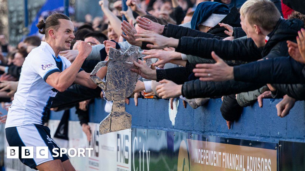 Montrose 1-7 Falkirk: Bairns clinch league title and promotion before ...