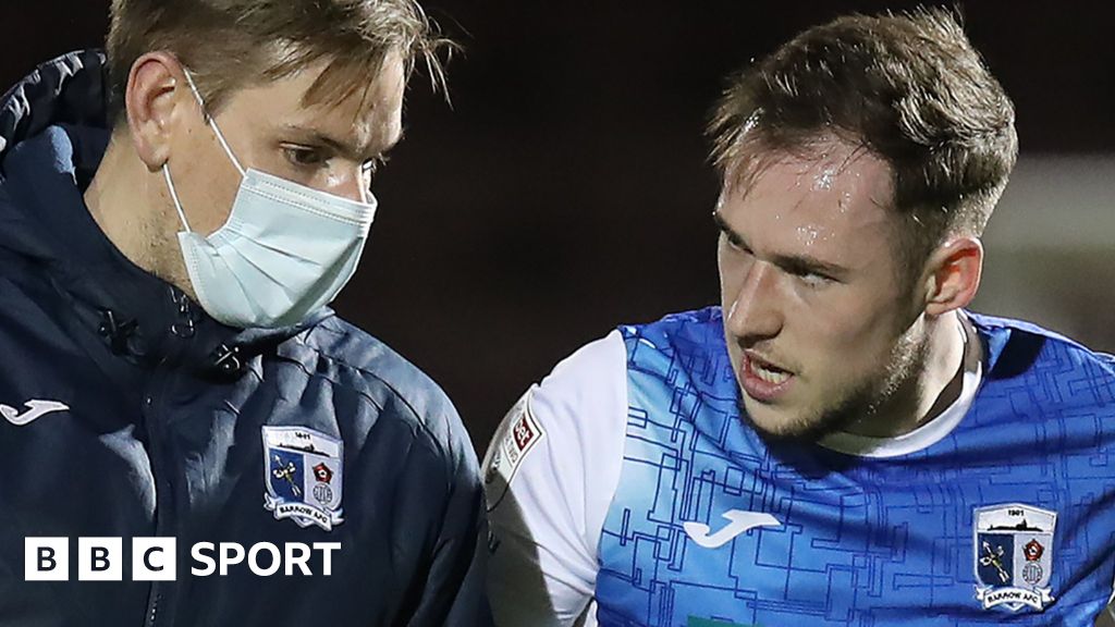 Josh Kay: Barrow winger out for minimum of six weeks with ankle ...