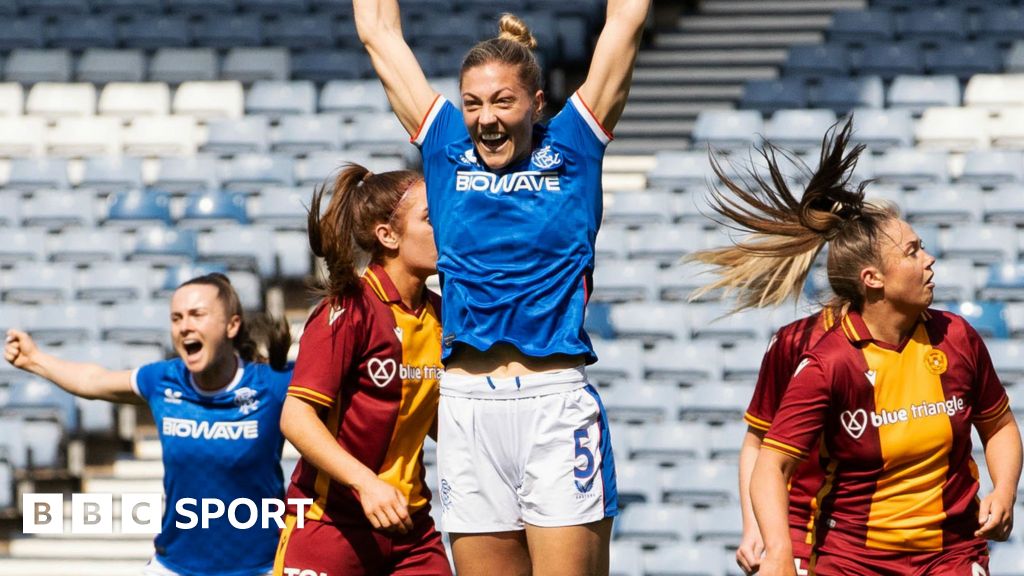 Scottish Cup semi-final: Rangers 2-0 Motherwell - BBC Sport