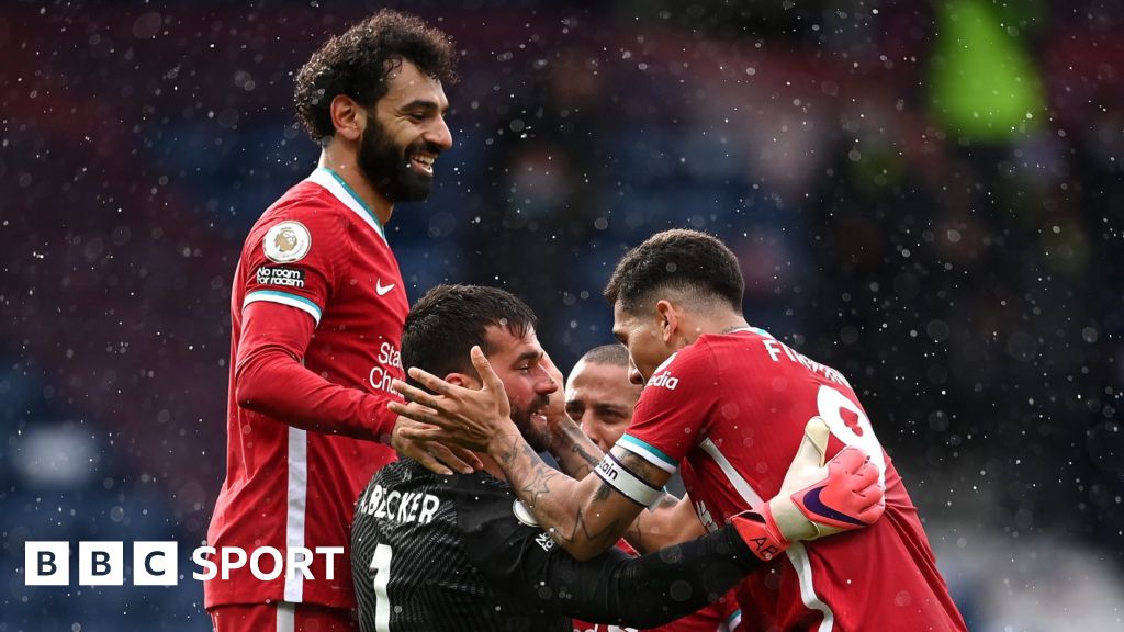 Liverpool goalkeeper Alisson pays tribute to father after scoring ...
