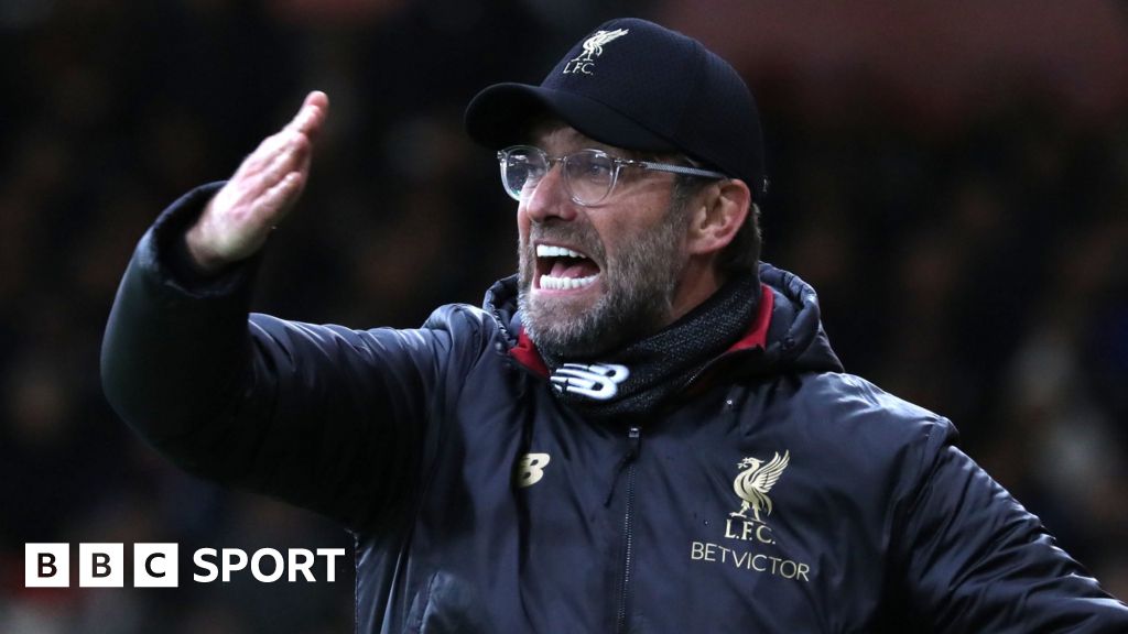 Liverpool v Man Utd: Jurgen Klopp says his side need to be 'angry' on ...