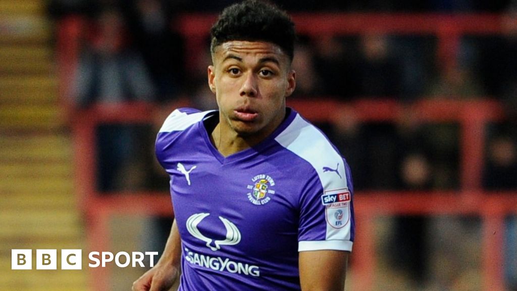 James Justin: Luton Town's teenage full-back agrees new contract - BBC ...