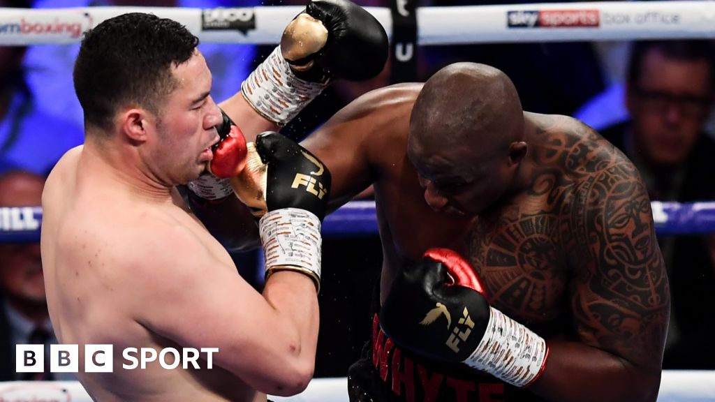 Dillian Whyte beats Joseph Parker in gruelling contest - BBC Sport