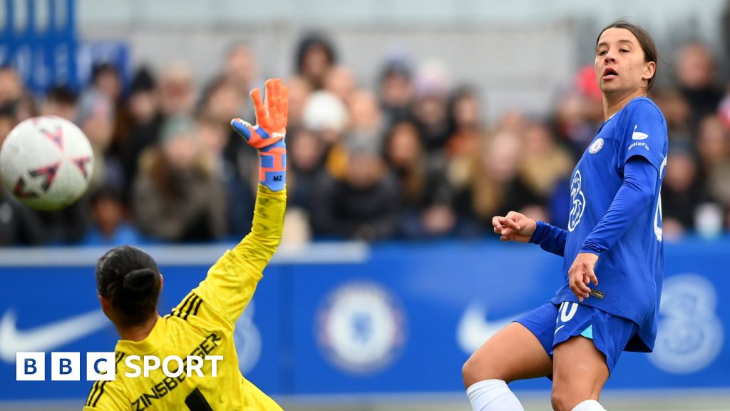 Chelsea 2-0 Arsenal: Kerr scores in 100th game as Blues progress in ...