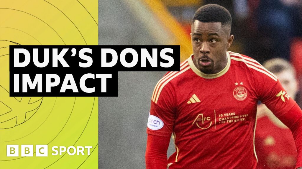 Sportscene analysis: Duk's impact from the bench for Aberdeen - BBC Sport