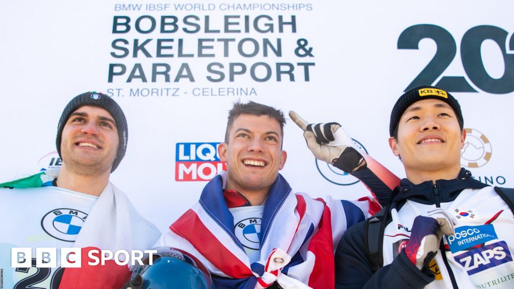 Matt Weston wins first men's GB world skeleton title in 15 years - BBC ...