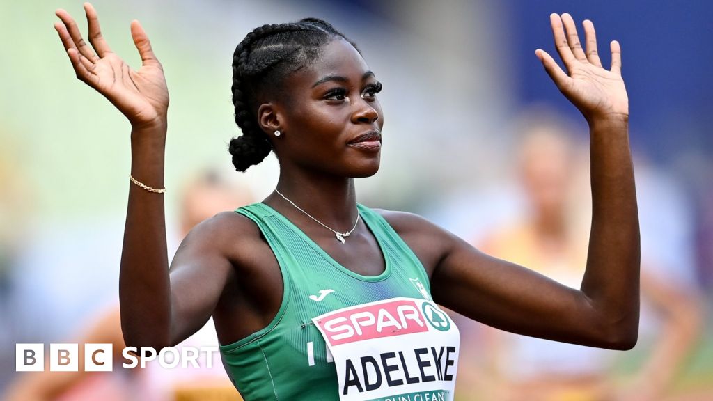 Rhasidat Adeleke: Irish record-holder to become professional athlete ...