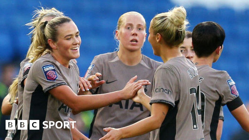 Brighton & Hove Albion 1-3 Tottenham Hotspur: Grace Clinton stunner ...