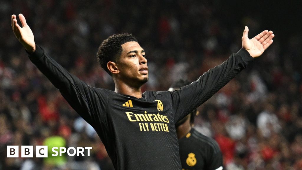 Braga 1-2 Real Madrid: Jude Bellingham scores in Champions League win ...