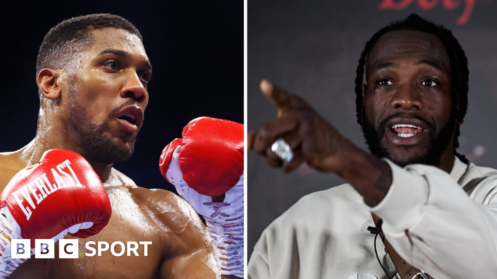 Anthony Joshua doesn't have the heart to fight me - Deontay Wilder ...