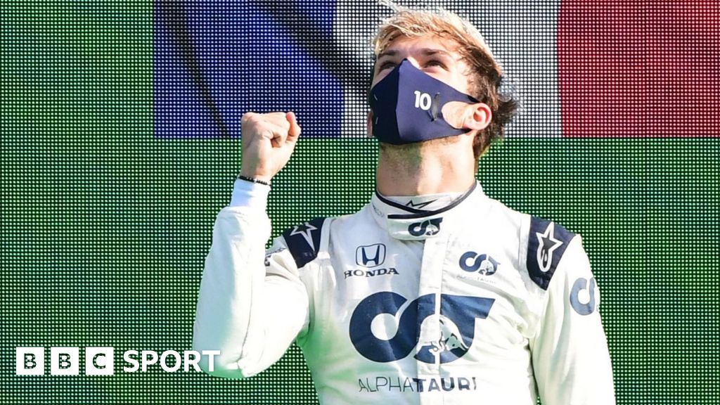 Pierre Gasly wins thrilling Italian Grand Prix after Lewis Hamilton ...