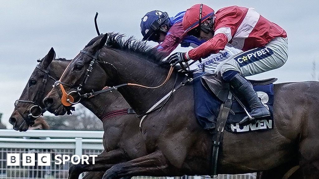 Long Walk Hurdle: Crambo edges out three-time winner Paisley Park at ...