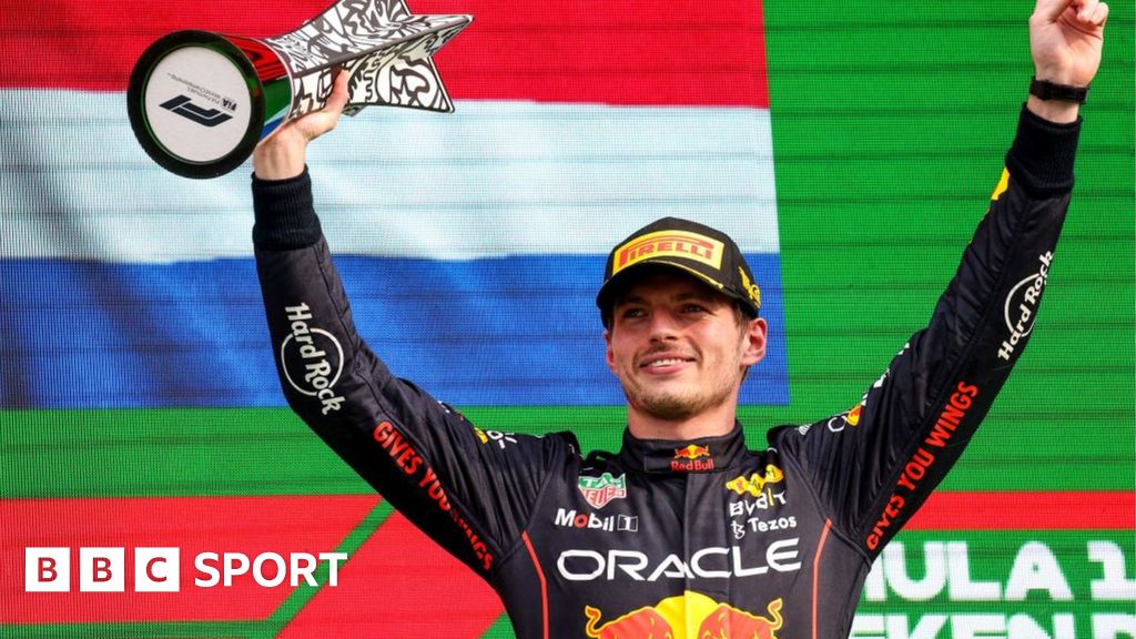 Dutch Grand Prix: Max Verstappen wins home race to extend title lead - BBC Sport