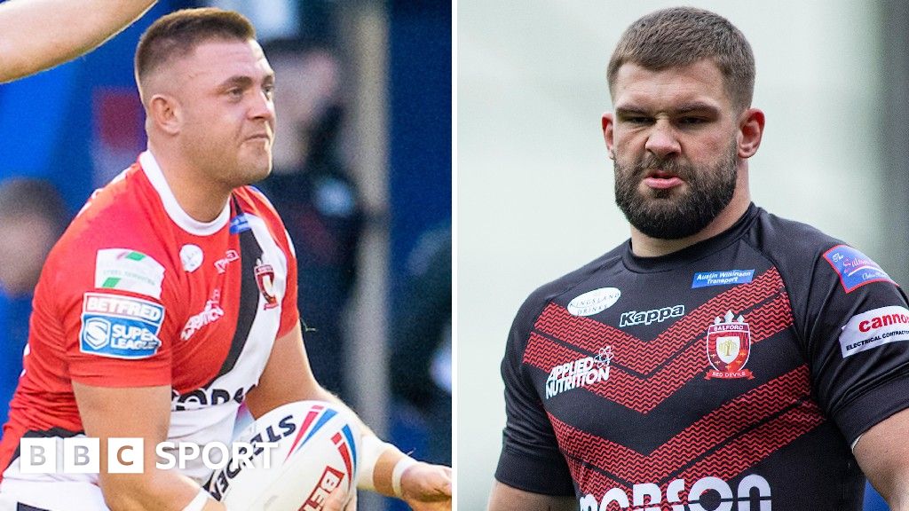 Josh Johnson & Ryan Lannon extend Salford Red Devils deals - BBC Sport