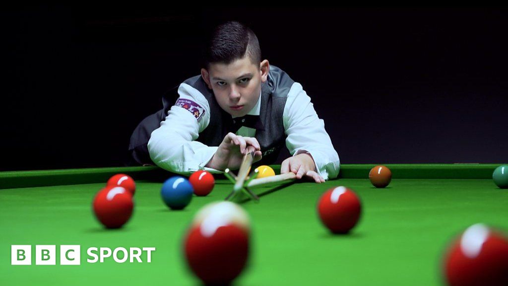 Snooker player Liam Davies, 13, targeting professional breakthrough ...