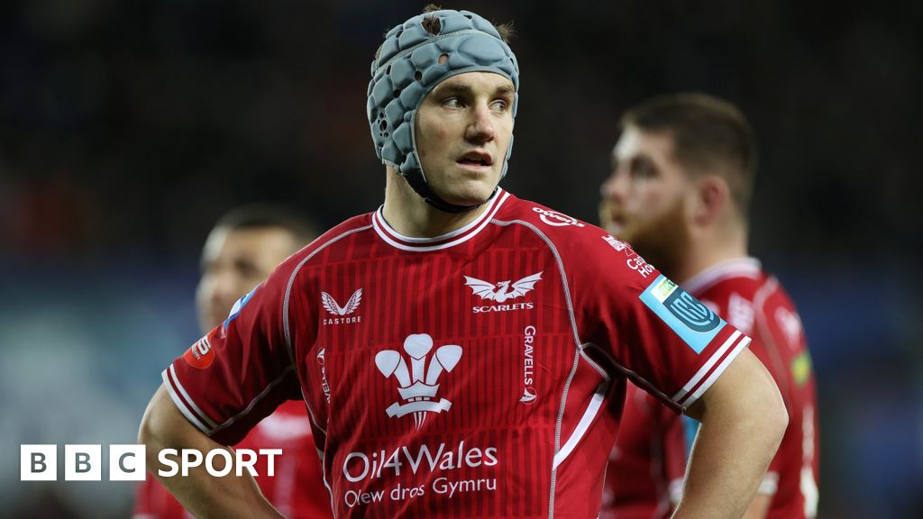 Jonathan Davies: Scarlets centre to miss rest of season - BBC Sport