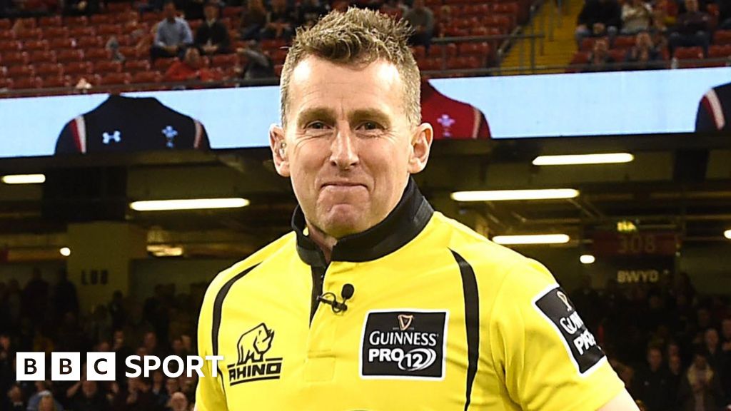 Nigel Owens: Welsh referee proud to reach European milestone - BBC Sport