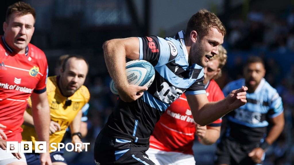 United Rugby Championship: Cardiff Rugby 20-13 Munster - Hosts win ...