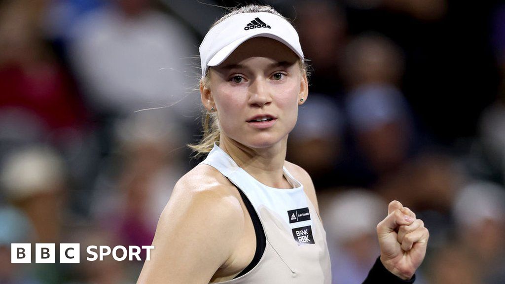 Indian Wells: Elena Rybakina beats Iga Swiatek in semi-finals - BBC Sport