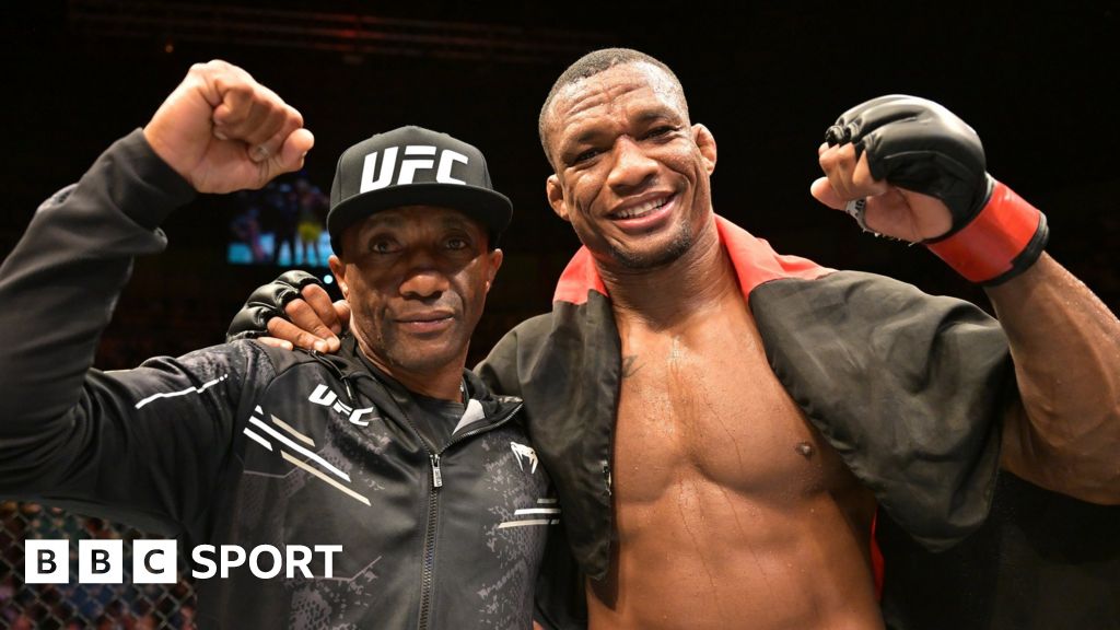 UFC: Jailton Almeida beats Derrick Lewis on points in Sao Paulo - BBC Sport