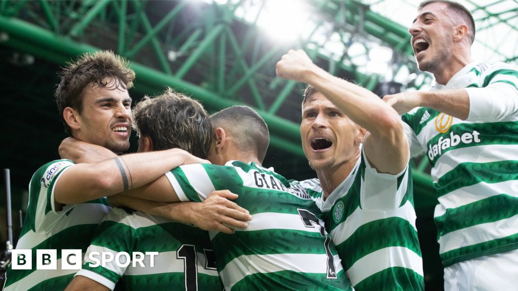 Celtic 4-0 Rangers: Defending champions lay down marker after ...