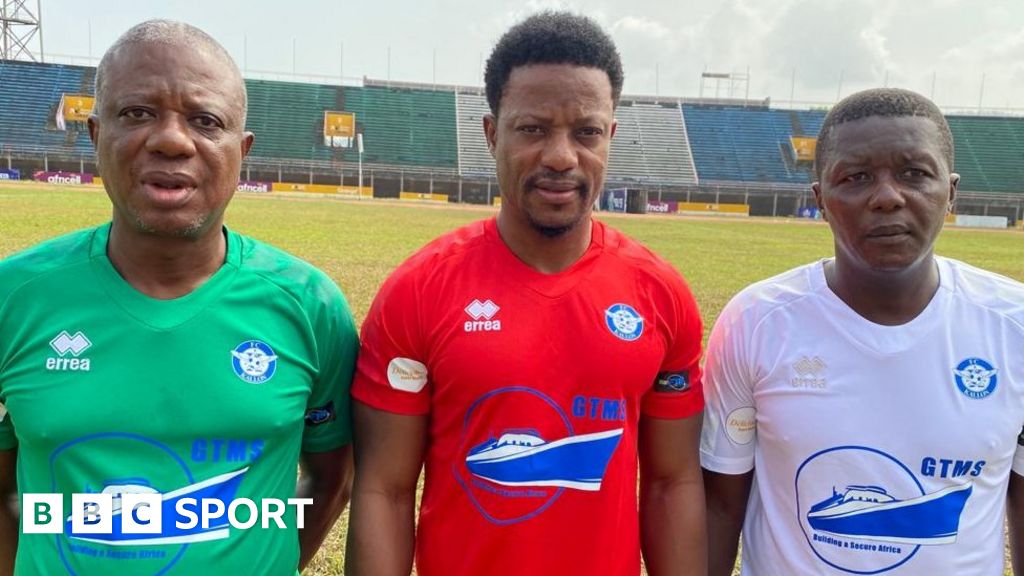 Sierra Leone's Kallon brothers still working together - BBC Sport
