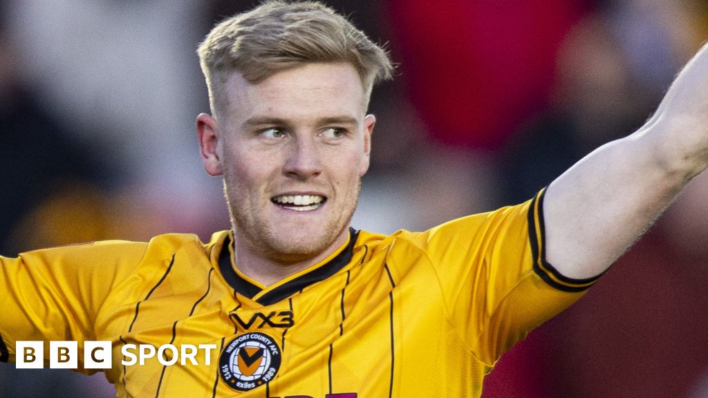 Will Evans: Newport striker charts rise from farmer to facing ...