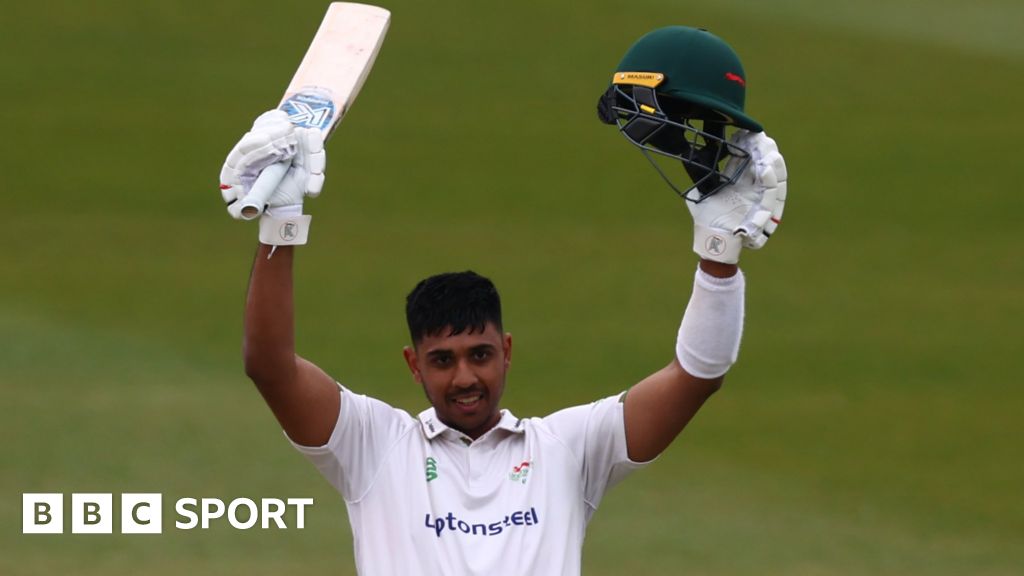 County Championship: Rishi Patel ton steers Leicestershire to draw ...