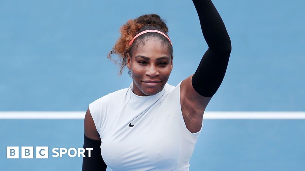 Serena Williams makes winning comeback after injury lay-off - BBC Sport