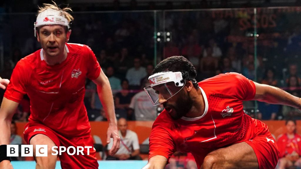 Commonwealth Games: England's James Willstrop and Declan James win men's doubles squash gold ...